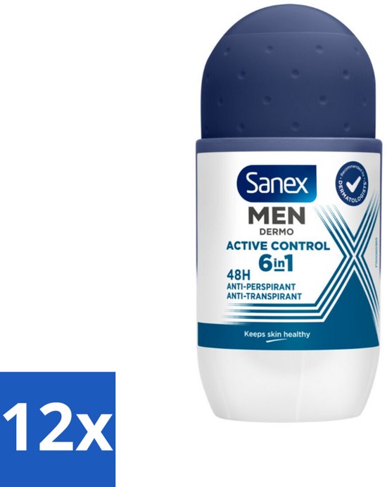 Sanex Men - Deodorant - Roller - Active Control - 50 ml ...