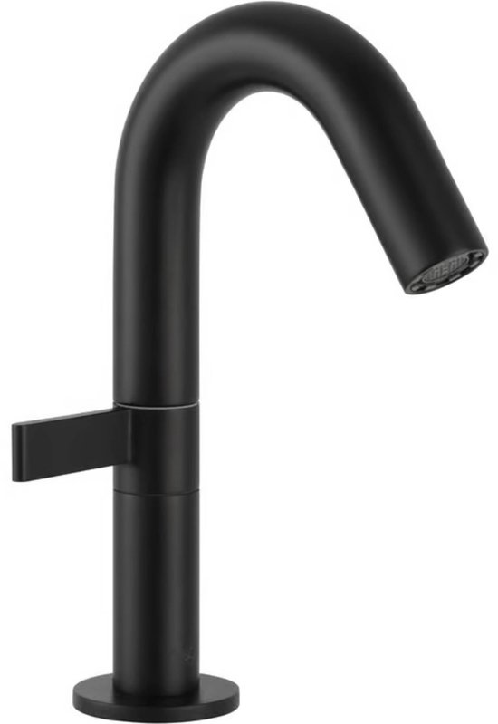 Ben Anello fonteinkraan met hendel links mat zwart | bol