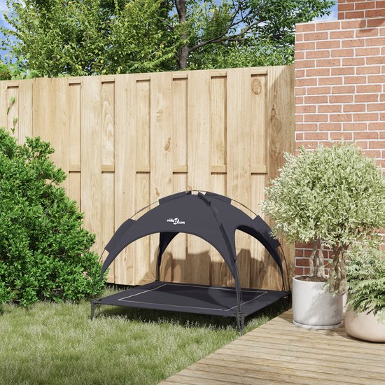 vidaXL - Hondenbed - Zwart - xl - Staal | bol