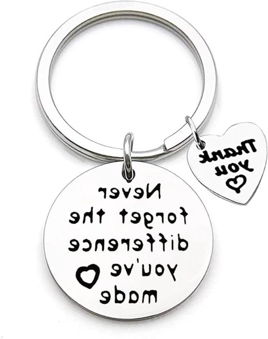 Ga weg Gift voor collega - Nooit vergeten het verschil dat je hebt ...