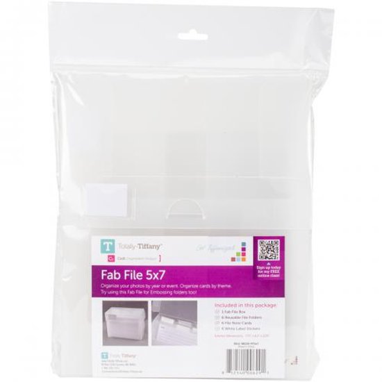 5X7 Stempel&snijmallen Fab File Box | bol