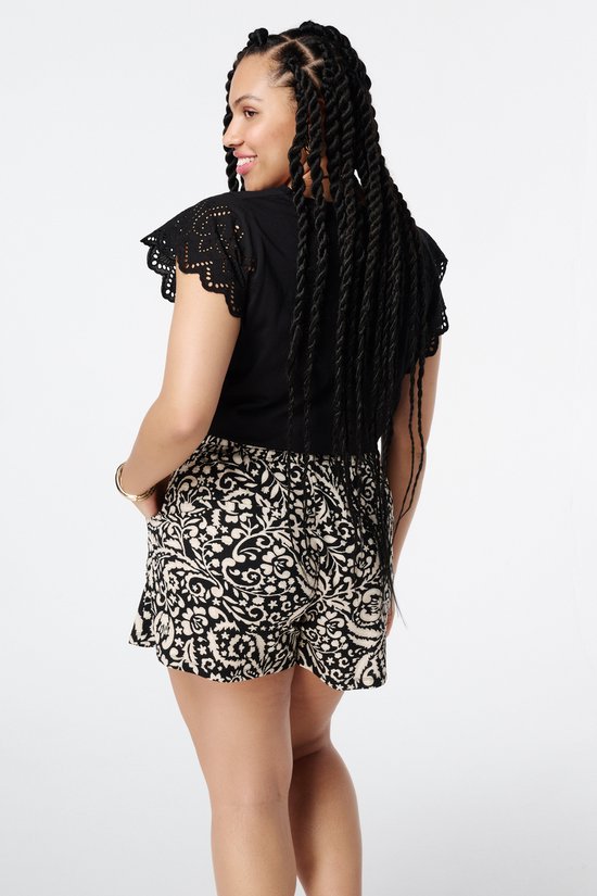 MS Mode Shorts Short met ceintuur | bol