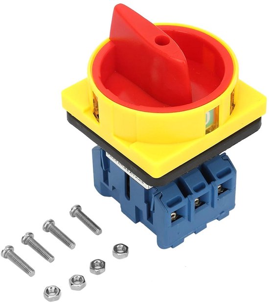 Schakelaar 4-polige Draaibare Isolatorschakelaar Hoofdschakelaar ...