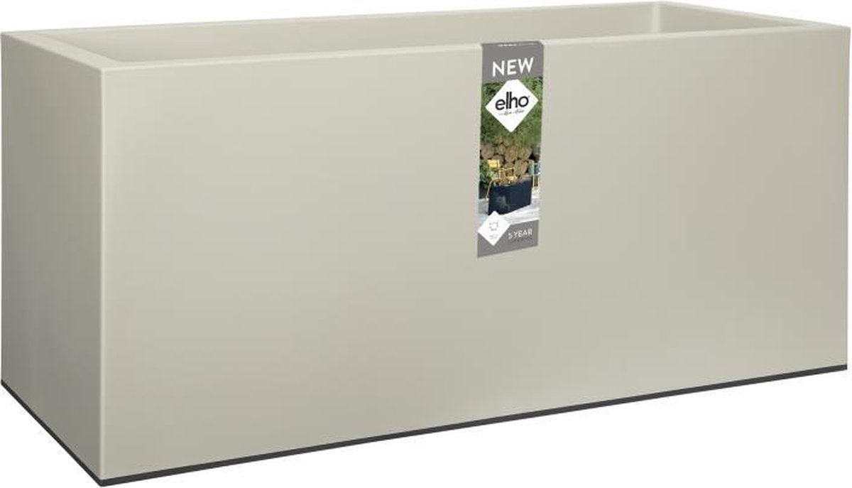 Elho Vivo Matt Finish Lang Wielen 90 - Plantenbak voor Binnen & Buiten ...