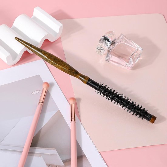 Mini-ronde borstel om te föhnen 265 cm - kleine rolborstel voor op reis ...