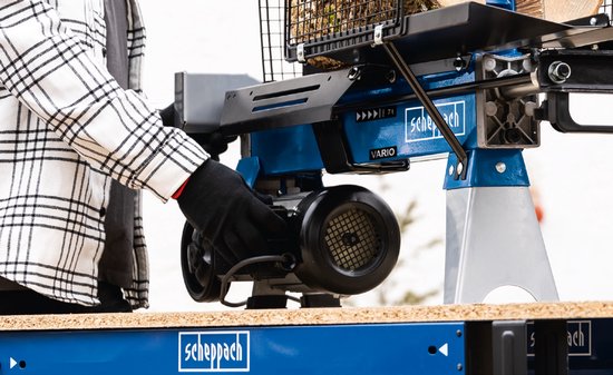 Fendeuse de bûches Scheppach HL760L | Machine à refendre – 7 tonnes ...