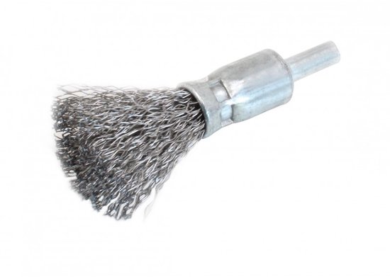 gevlochten staalborstel voor boormachine - 17mm - draadborstel - staal ...