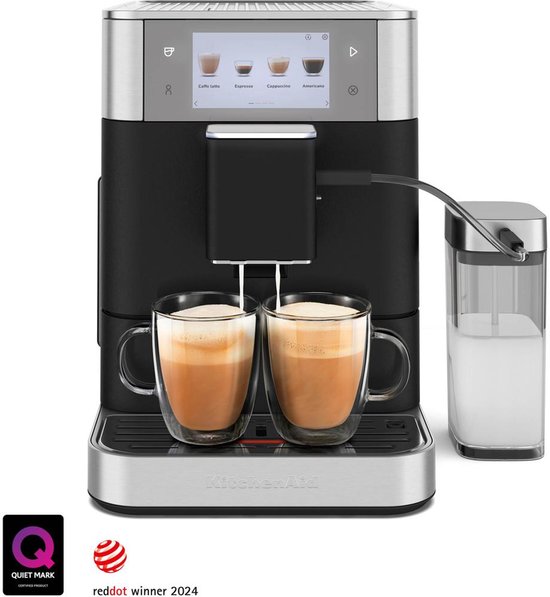 KitchenAid Volautomatische Espressomachine KF8 - TTouchscreen, 40+ receptopties, modus... | bol
