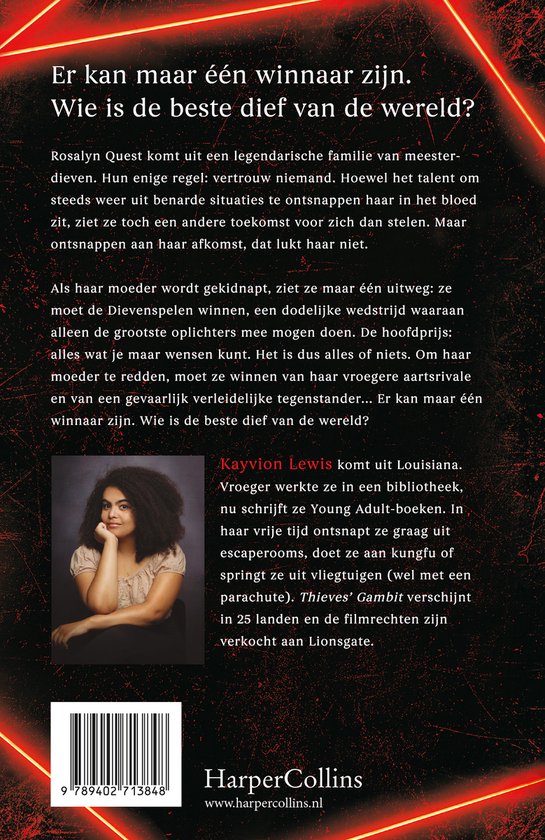 Thieves' Gambit 1 - De Dievenspelen, Kayvion Lewis | 9789402713848 | Boeken | bol