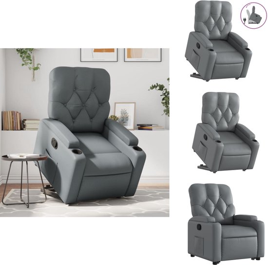 vidaXL Sta-op Verstelbare Fauteuil - Sta-op Verstelbare Fauteuils ...