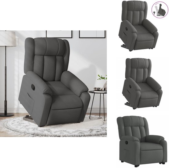 vidaXL Sta-op Verstelbare Fauteuil - Sta-op Verstelbare Fauteuils ...