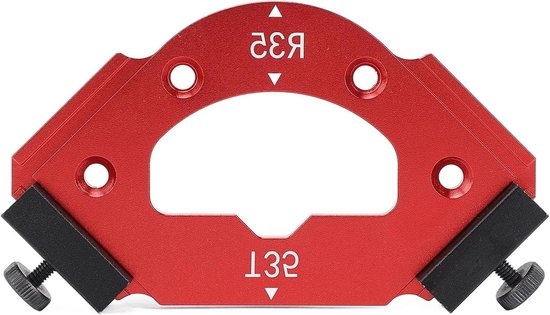 Radius Jig Router Sjabloon R35 T35 Hoek Routing Templates Snelle Jig ...