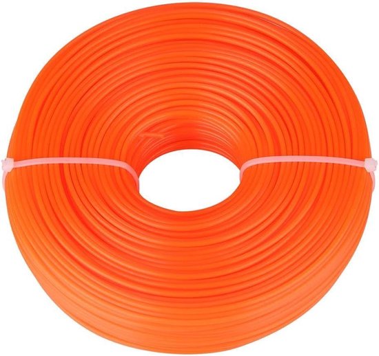 Trimmer Line Nylon Cord Wire Round String 2.4mm for Petrol Lawn Mower - 50M | bol