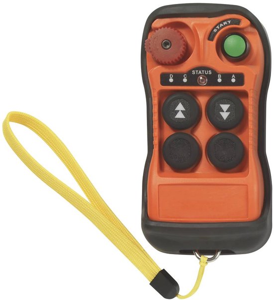 TRU COMPONENTS TC-Q200-T Industriële draadloze afstandsbediening, 2 ...