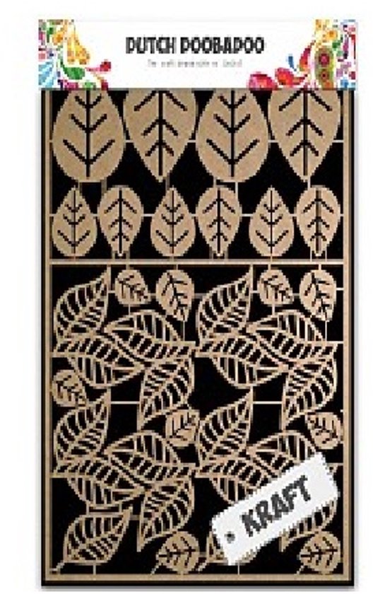 Dutch Doobadoo Dutch Paper Craft Art Leaves 2 - A5 | bol