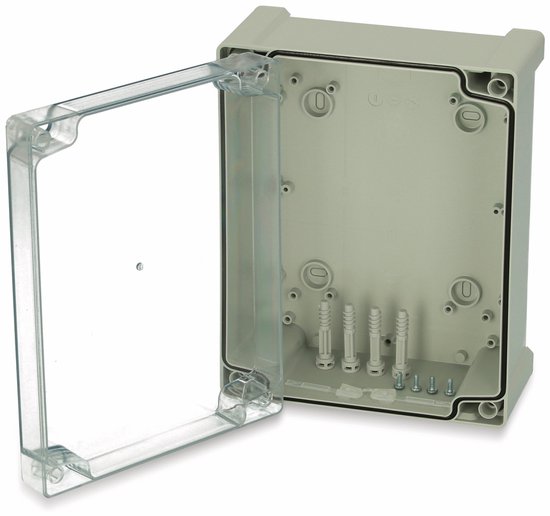 Fibox TPC 241911T Universele behuizing 240 x 191 x 107 Polycarbonaat ...
