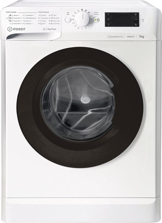 Indesit MTWE 71483 WK EE wasmachine Voorbelading 7 kg 1400 RPM D Wit | bol