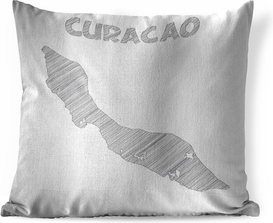 Sierkussen décoratif Illustration de Curaçao pour l'intérieur - Une ...