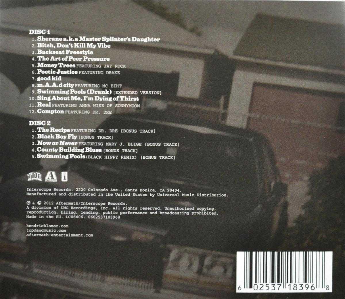 bol.com | Good Kid, m.A.A.d. City (Deluxe Edition), Kendrick Lamar | CD ...