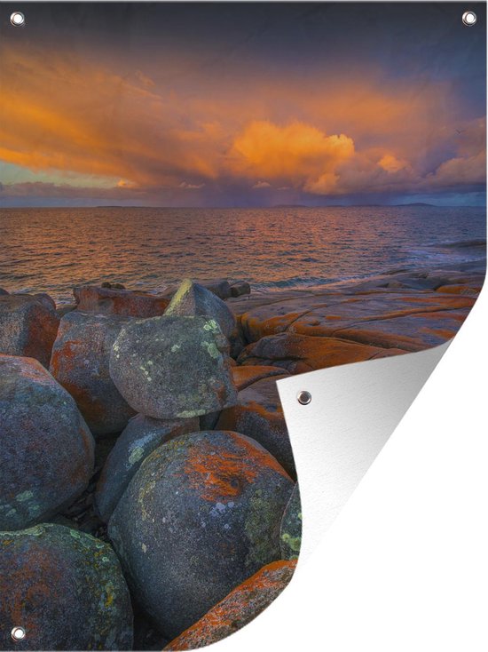 Affiche de jardin Tasmanie au coucher du soleil toile en vrac 120x160 ...