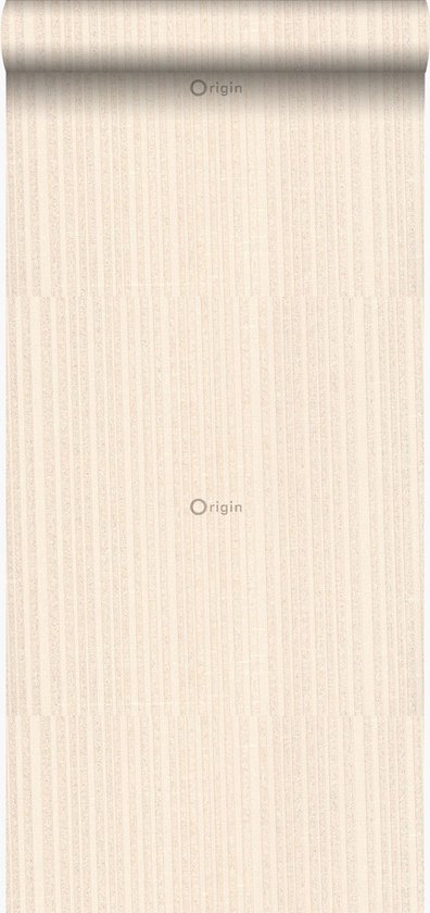 Origin Wallcoverings behang fijne strepen beige - 306742 - 70 cm x 10 ...