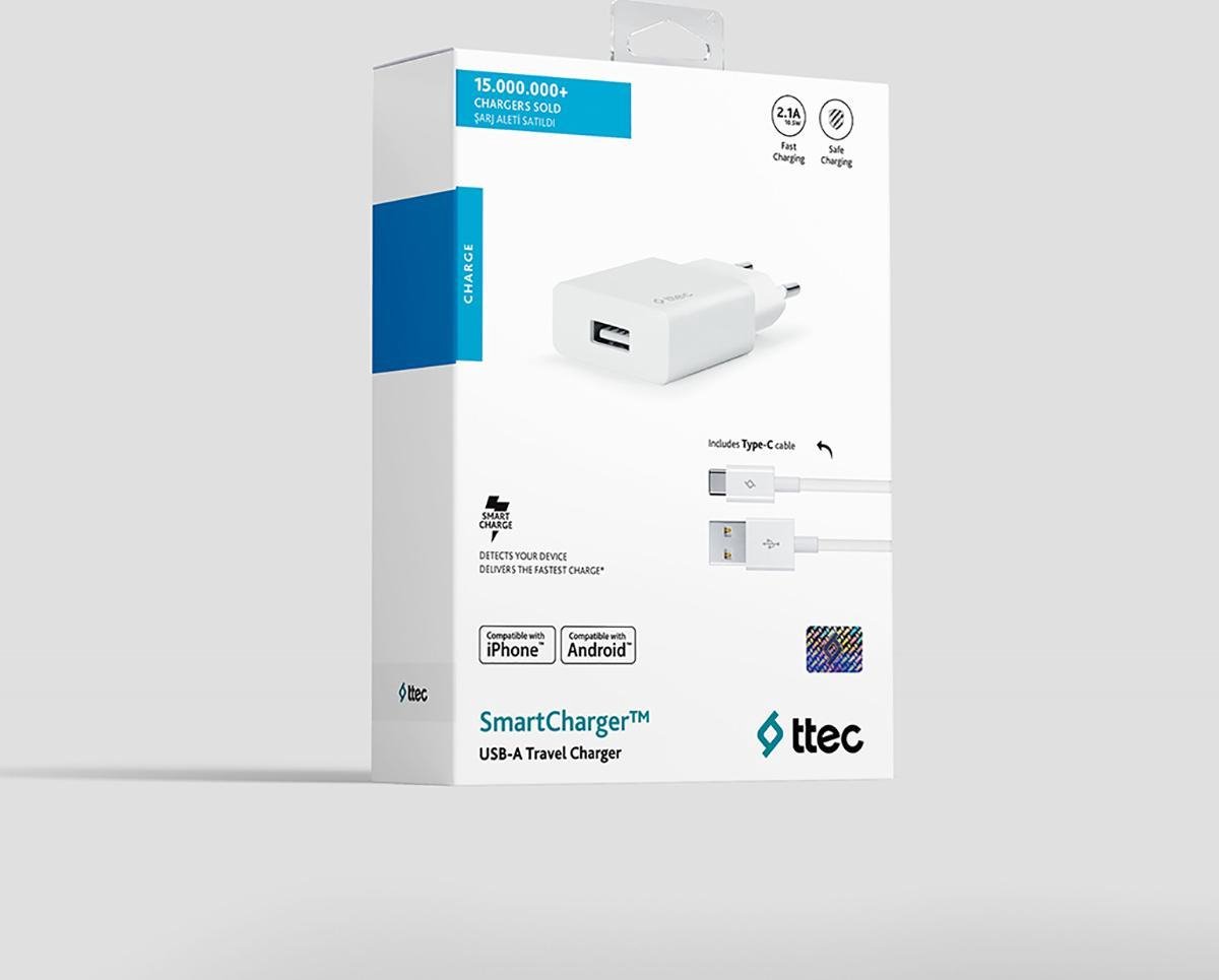 Oplader - Telefoon Lader - Type C USB Kabel - 120 Cm | bol.com