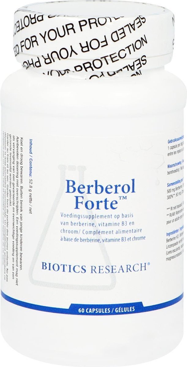 Biotics Research Berberol Forte - 60 capsules | bol.com