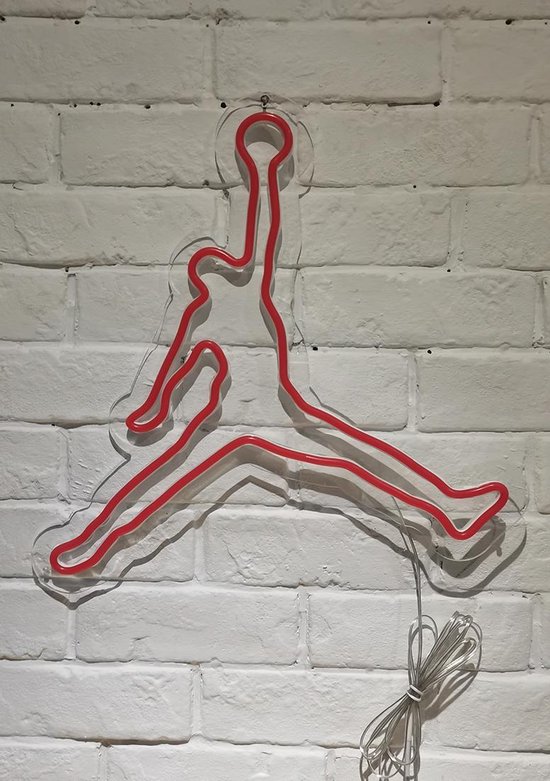 OHNO Neon Verlichting Jumpman - Neon Lamp - Wandlamp - Decoratie - Led ...