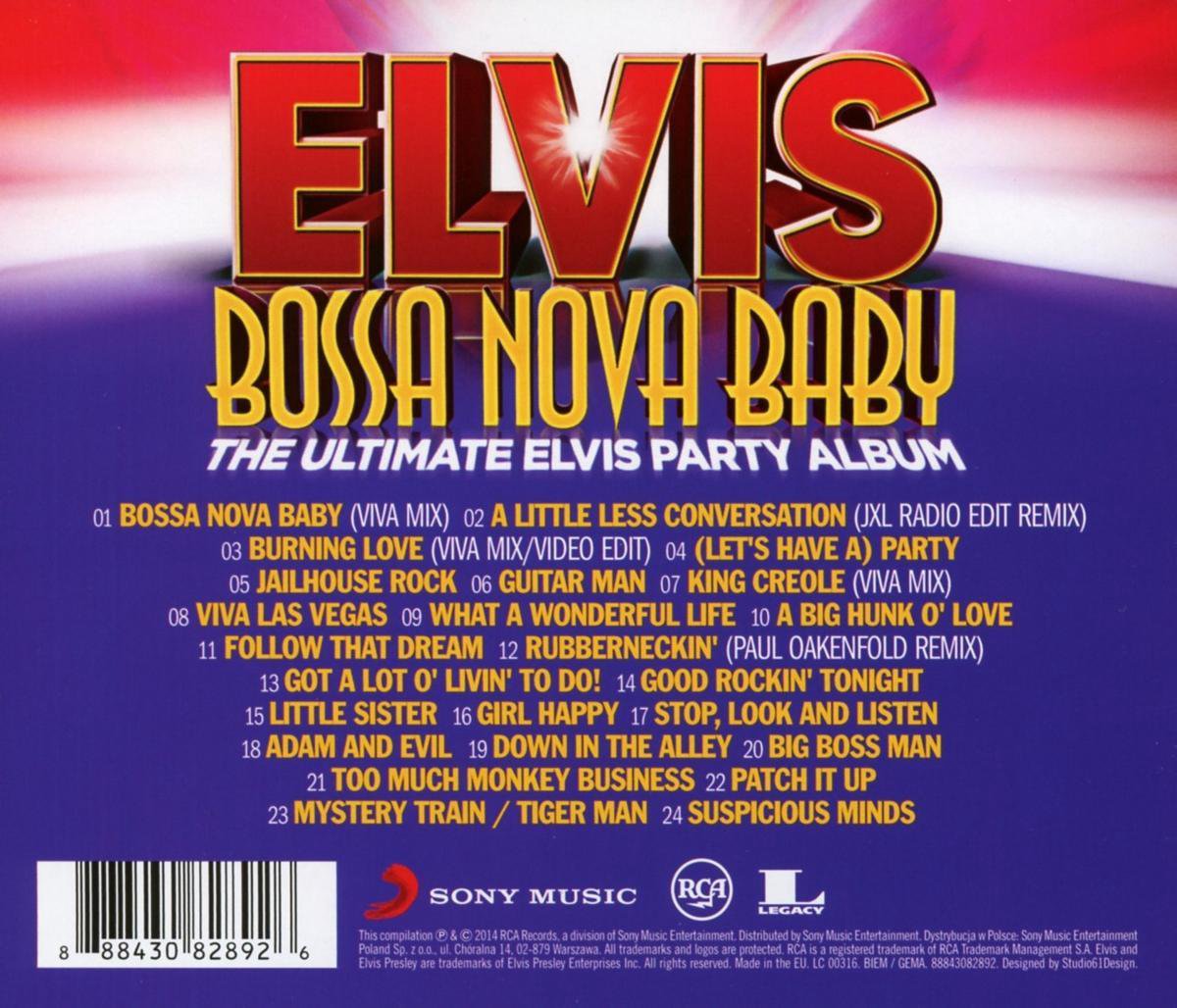 Bossa Nova Baby - The Ultimate, Elvis Presley | CD (album) | Muziek | bol.com