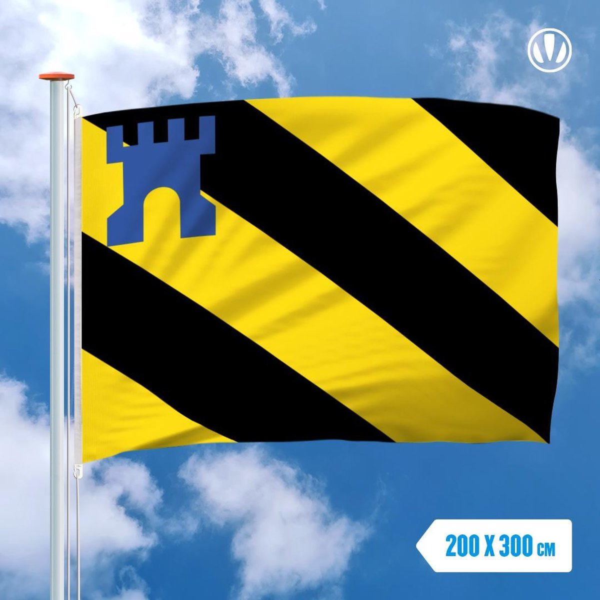 Vlag Medemblik 200x300cm | bol.com