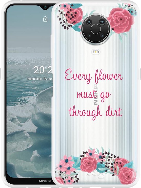 Nokia G20 Hoesje Every Flower - Designed by Cazy | bol
