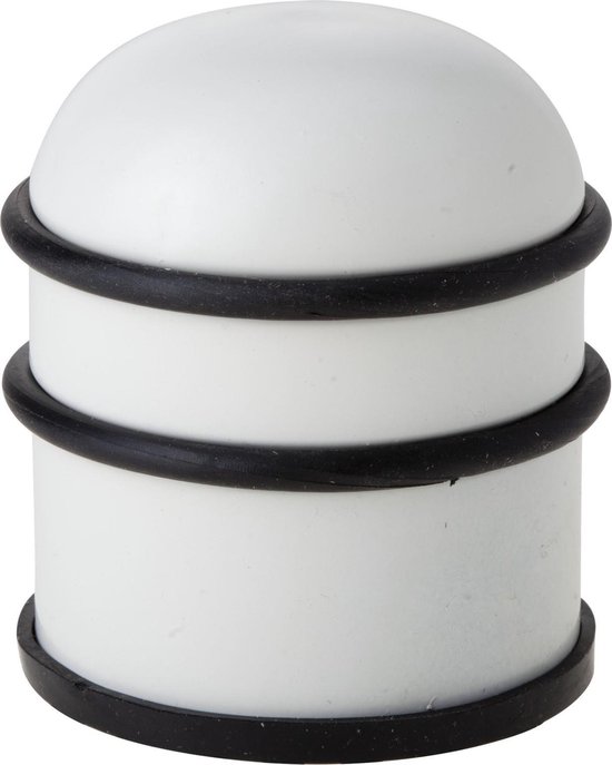 Deurstopper rond metaal/rubber 7 cm - Deurstop/deurvastzetter | bol.com