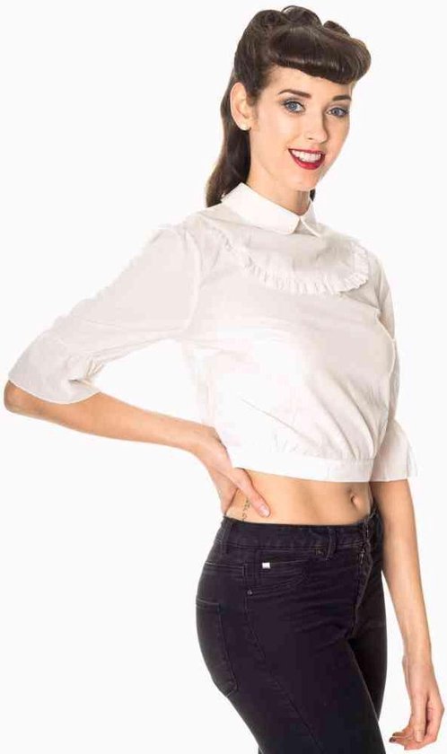 Dancing Days Blouse -L- LOTUS Wit | bol.com