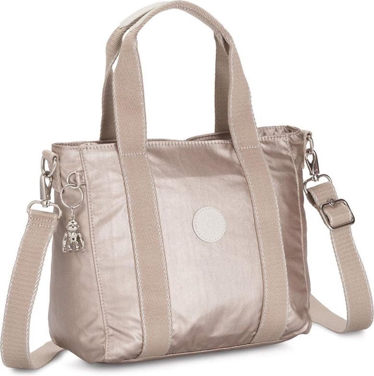 Kipling Asseni Mini Schoudertas Metallic Glow | bol.com