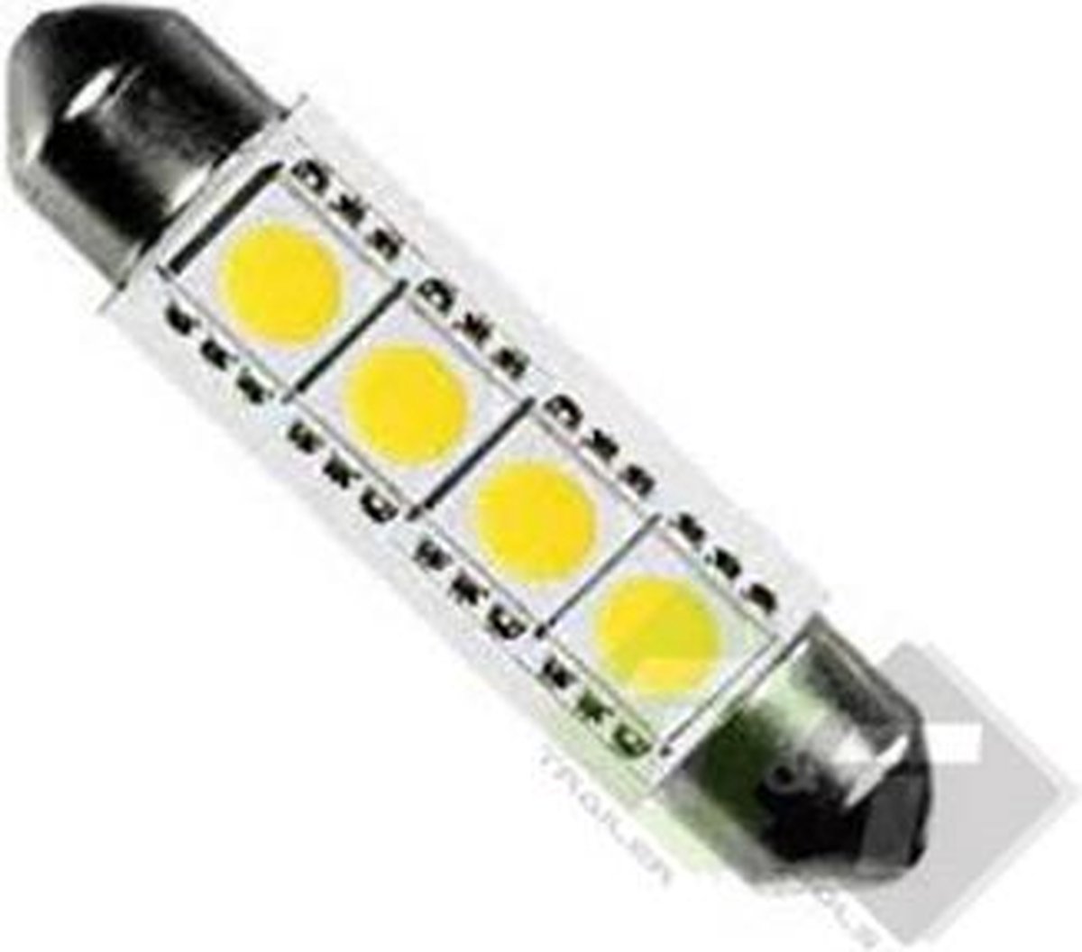 Interieur verlichting Wit - 3 LED - Buislamp - 12 volt | bol