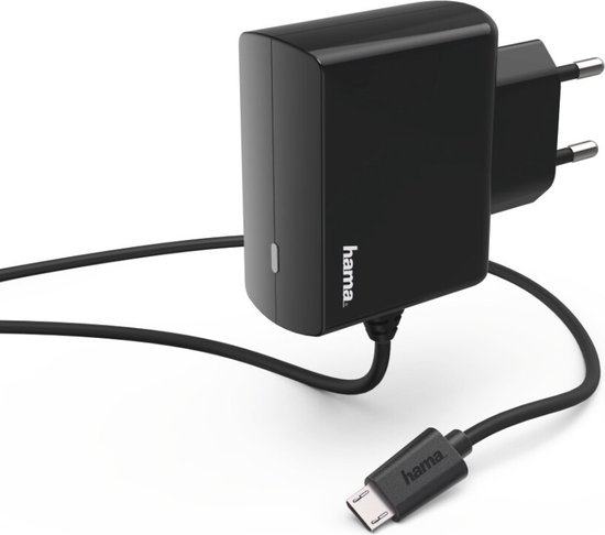 Hama Oplader Micro-USB 2,4 A Zwart | bol.com