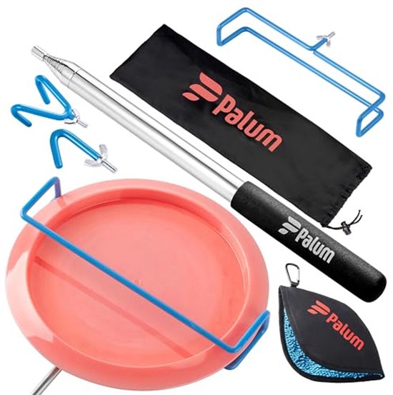Telescopische Disc Golf Retriever Pole 4,9 m - Duurzaam Roestvrij Staal ...
