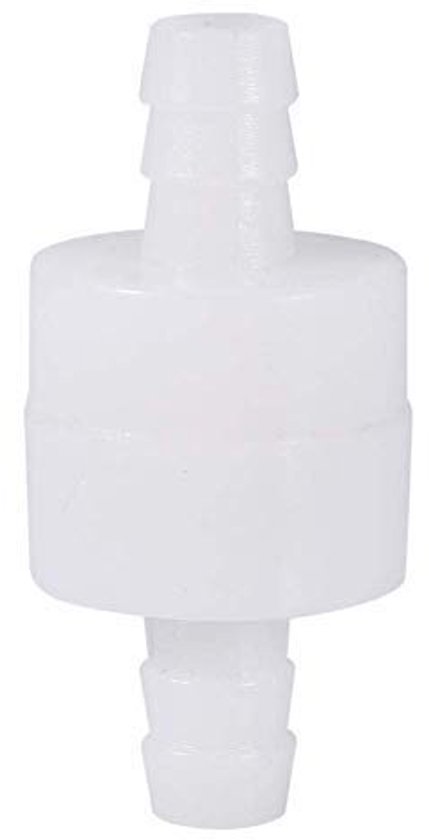 Check Valve, 8mm Plastic Inline Check Valve Fuel Oil Water Gas Air One ...
