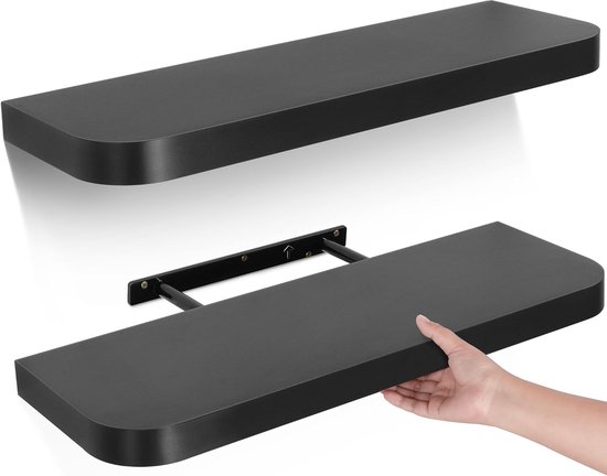 Wandrek- plank voor muren-Wall Mounted Shelf-c | bol