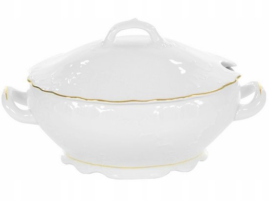 Porseleinen Servies Rococo 3604 Goud 27 Delig voor 6 Personen | bol