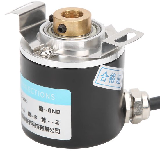 ABZ Encoder - Incremental Encoder 6000 RPM - Compact met Half Hollow As ...