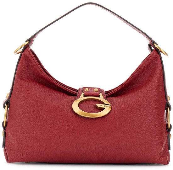 GUESS schoudertas Camden Shoulder Bag Red donkerrood | bol
