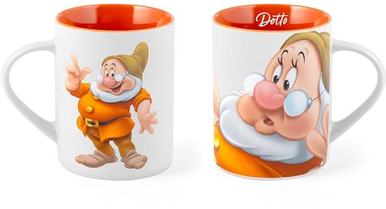 Set van 12 mokken - Zeven dwergen - Porselein | bol