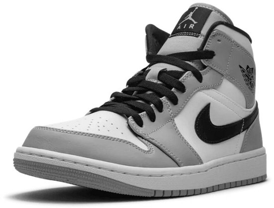 Jordan 1 Mid Light Smoke Grey | bol