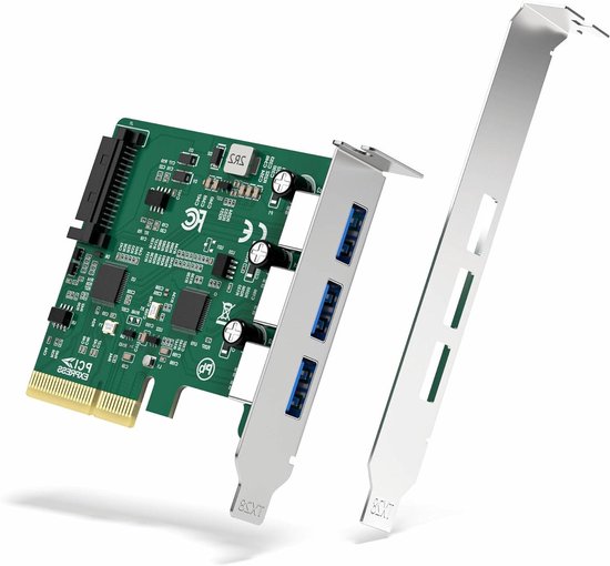 USB Expansiekaart - USB Controller Kaart - Snelle Data Overdracht - 3 ...