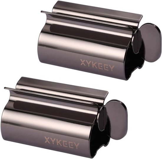 Set van 2 Tandpasta Knijpers en Houder Roller - Metalen ...