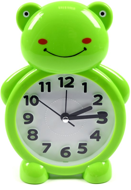 Groene Kikker Wekker voor Kinderen - Luid Alarm, Leuk Cadeau | bol