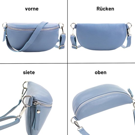 Dames Heuptas Echt Leer - Stijlvol & Verstelbaar - Ook als Crossbody Te ...