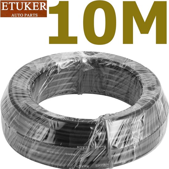 7-polige Elektriciteitskabel voor Aanhanger - 10 Meter Ronde Kabel | bol