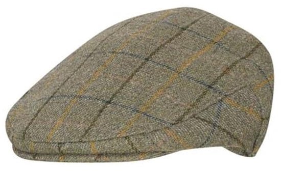 Premium Tweed Flat Cap met Teflon Coating - Unisex Cambridge Derby Hoed ...